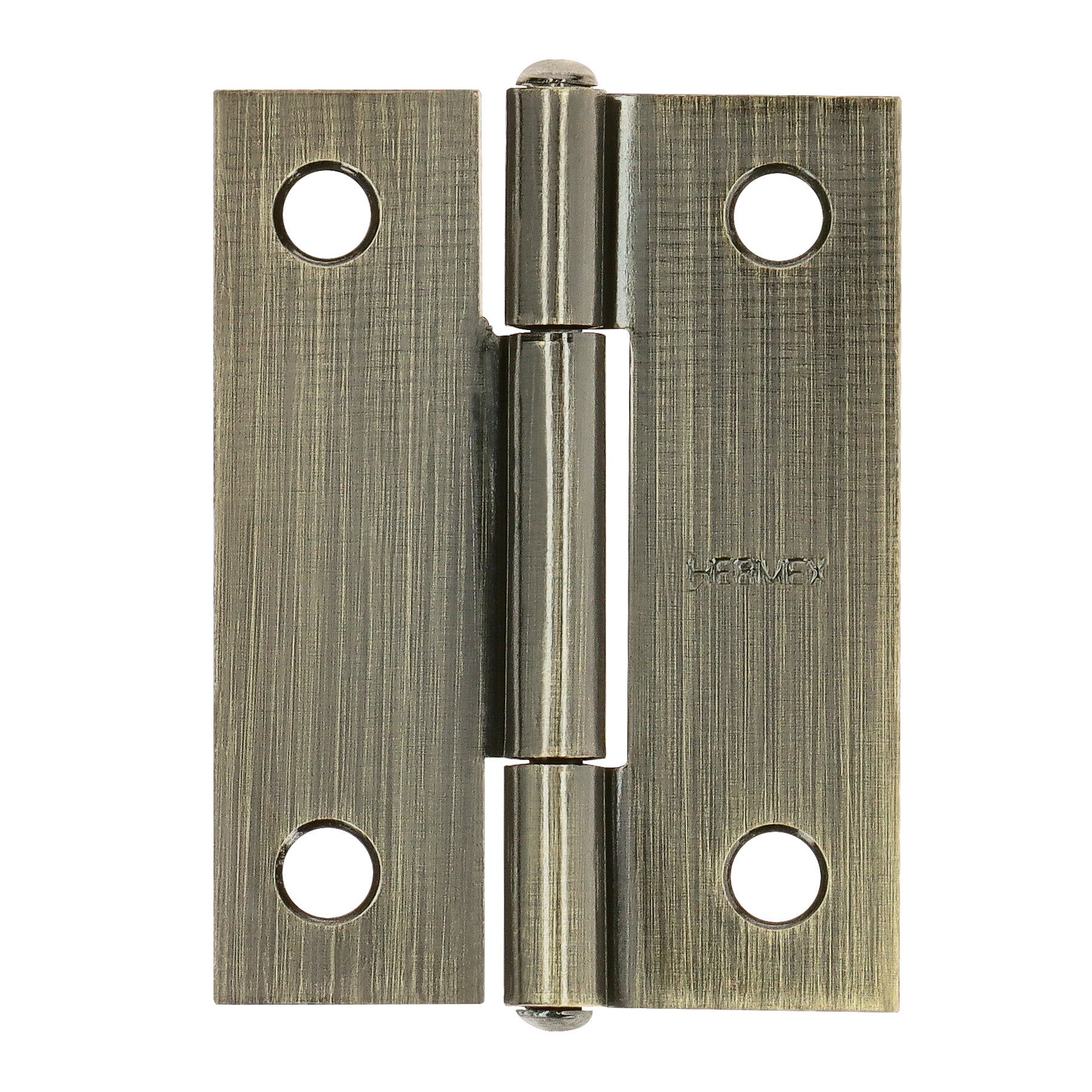 Bisagra rectangular 2' latón antiguo, Hermex SKU BR-202 – Ferretera Dial