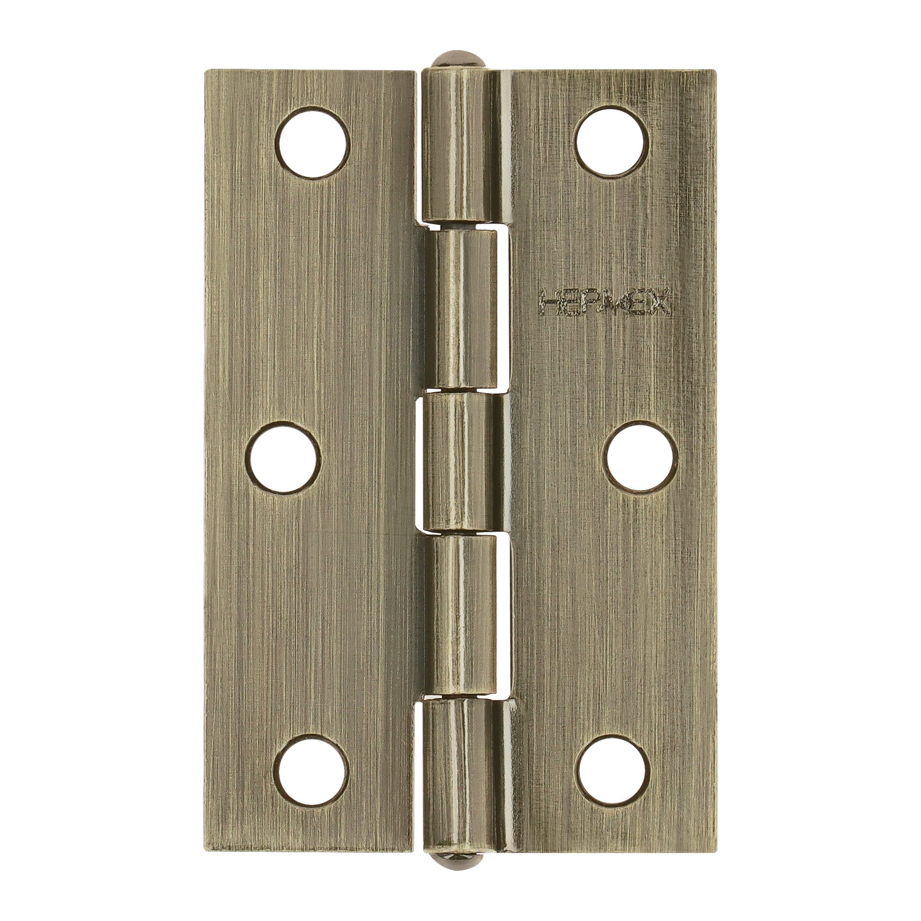 BISAGRA RECTANGULAR 2-1/2' LATON ANTIGUO, HERMEX SKU BR-252 – Ferretera ...