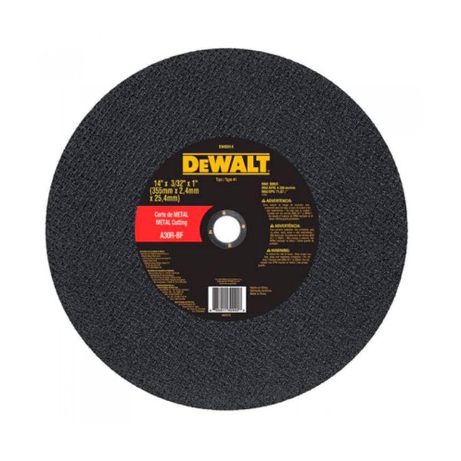 DISCO ABRASIVO DE CORTE 14 X 1 SKU HDW14 – Ferretera Dial