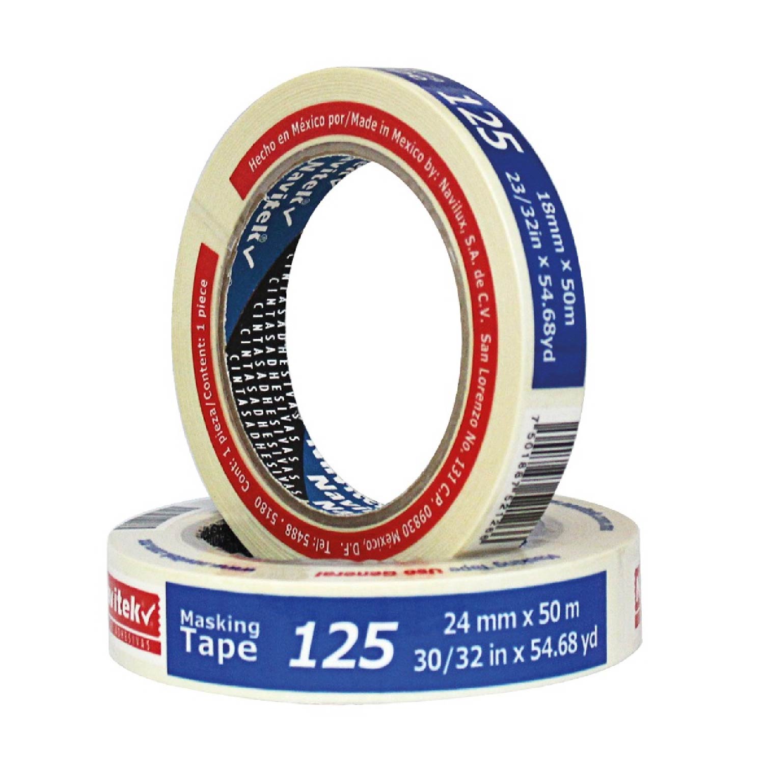 MASKING TAPE USO GENERAL 48 MM X 50 M SKU HNK125485 – Ferretera Dial